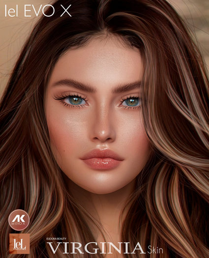 Second Life Marketplace - E.BEAUTY - VIRGINIA SKIN CARAMEL [LELUTKA EvOX]
