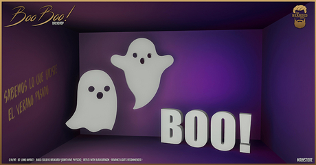 Second Life Marketplace - Boo Boo Backdrop - The Bearded Guy