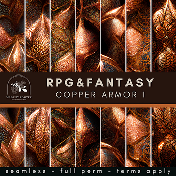 Second Life Marketplace - Made by Porter - RPG Copper Armor 1