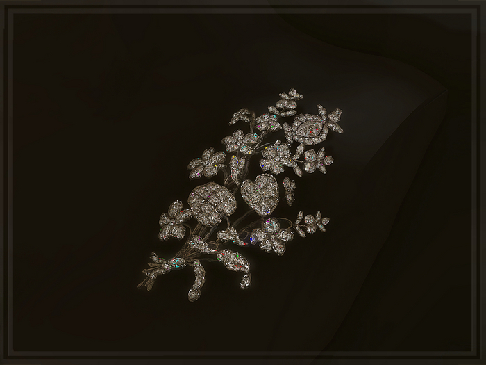 Second Life Marketplace - Boehmer - Grand Diamond Floral Corsage