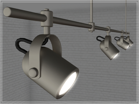 Second Life Marketplace - Track Lighting Set