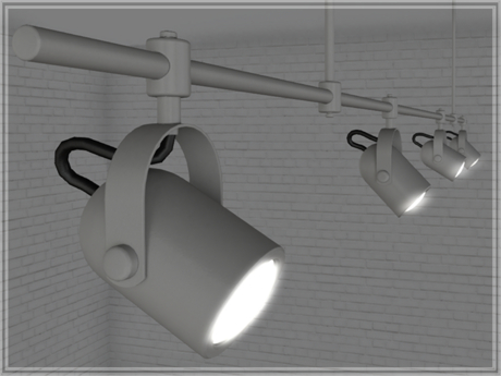 Second Life Marketplace - Track Lighting Set