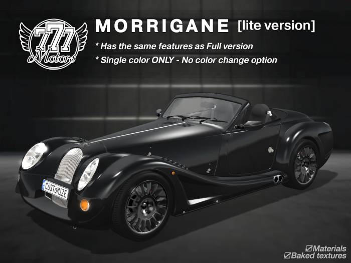 Second Life Marketplace - [777-lite] MORRIGANE - Shadow (Add)