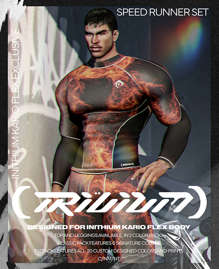 Second Life Marketplace - .:.: TRIVIUM :.:. SPEED RUNNER TOP-KARIO FLEX ...