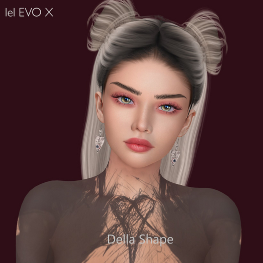 Second Life Marketplace - BE Allure Shape - Della Shape {LeLUTKA Evo ...