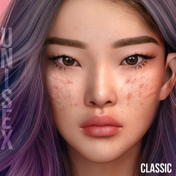 Second Life Marketplace - UA - BOM Realistic Acne Face CLASSIC (Boxed)
