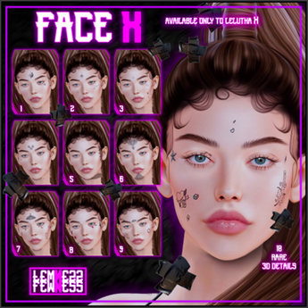 Second Life Marketplace - Fewness - Face X - 03