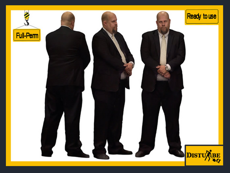 Second Life Marketplace - ::DisturbeD:: Aziel Man Standing Character ...