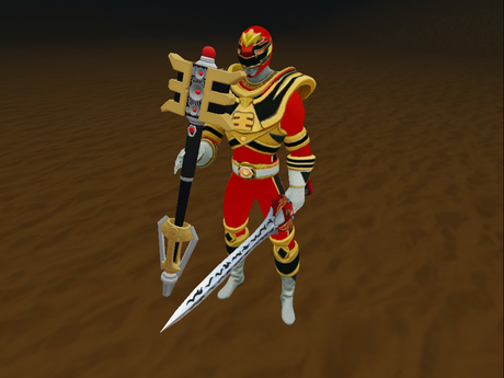 Second Life Marketplace - power rangers jason tyranno king red avatar