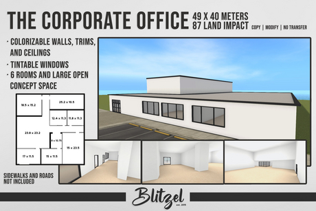 Second Life Marketplace - {Blitzel} - The Corporate Office (87 LI )