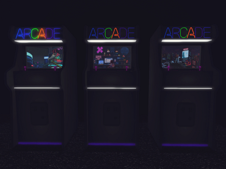 Second Life Marketplace - Cyber Neon Arcade 01