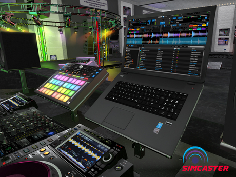 Second Life Marketplace - DJ Laptop & Stand