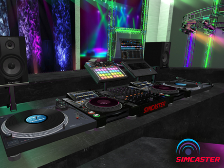 Second Life Marketplace - DJ Laptop & Stand