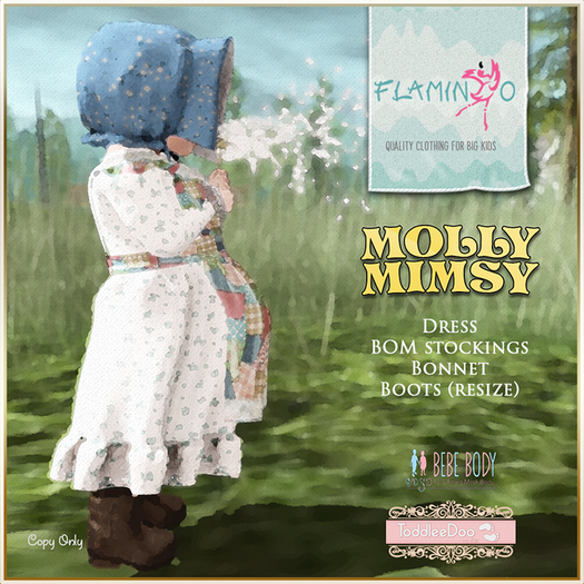 Second Life Marketplace - F}Bebe Toddler Molly Mimsy Costume Classic