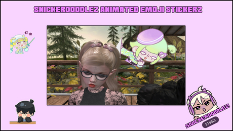 Second Life Marketplace - 'Snickerz Animated Sticker Emojis
