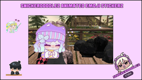 Second Life Marketplace - 'Snickerz Animated Sticker Emojis