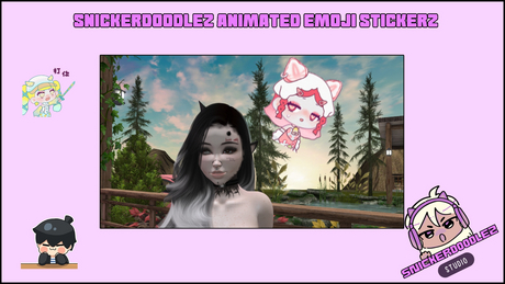 Second Life Marketplace - 'Snickerz Animated Sticker Emojis