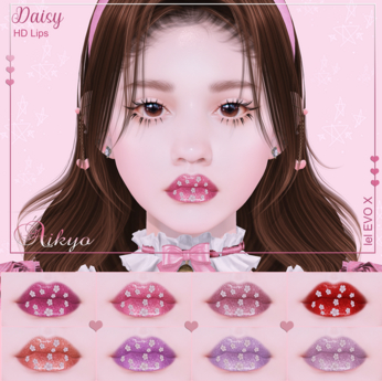Second Life Marketplace - Aikyo - Daisy HD Lips (DEMO) [wear]