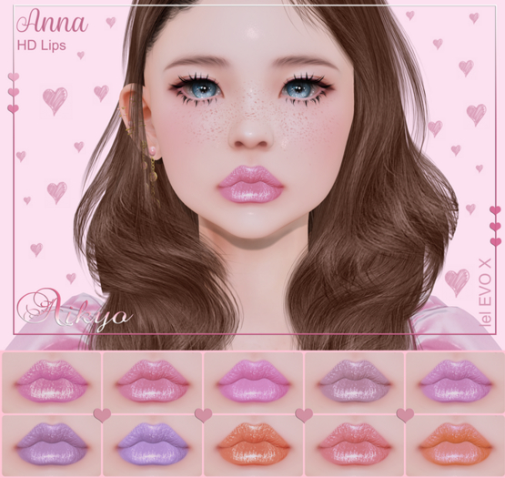 Second Life Marketplace - Aikyo - Anna HD Lips (DEMO) [wear]