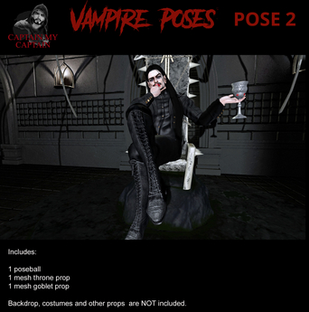 Second Life Marketplace - Vampire Poses Fatpack