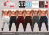 Second Life Marketplace - Attractive Tokio Pants Black - Belleza Jake ...