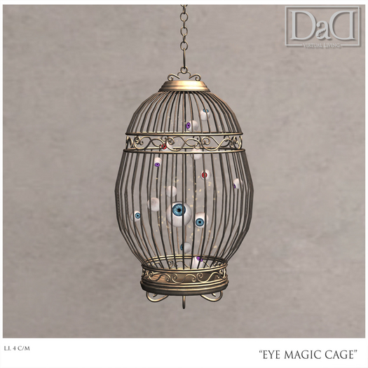 Second Life Marketplace - 04 - DaD - The Cage Collector Eye Magic Cage