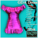Second Life Marketplace - [R39] GDA Dress-HPink