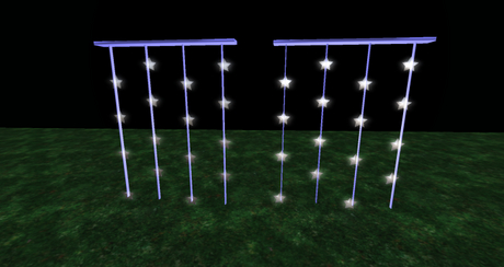 Second Life Marketplace - hanging stars with blinker
