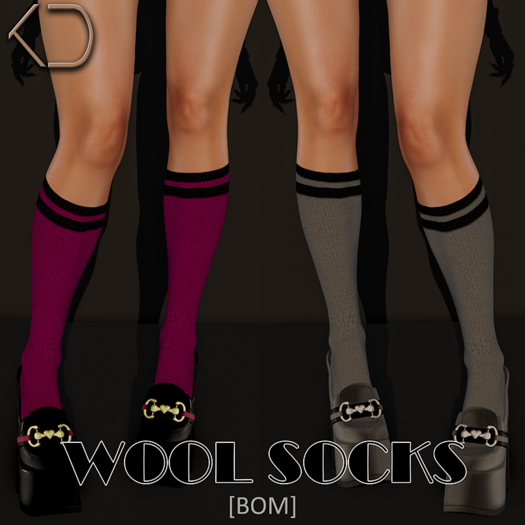 Second Life Marketplace - .:: KENODOXY ::. - WOOL Socks [BOM]