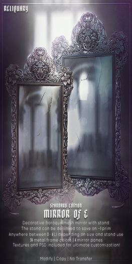 Second Life Marketplace - !R! Mirror of E/
