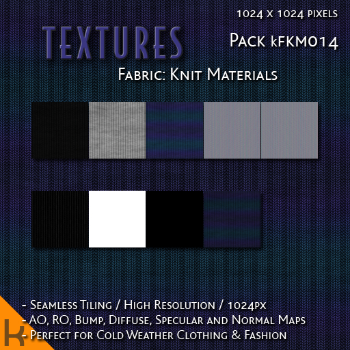 Second Life Marketplace - [kFKM014] A 1024px seamless purple and teal ...