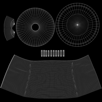 Second Life Marketplace - Full Perm Front Button Down Mini Denim Skirt ...