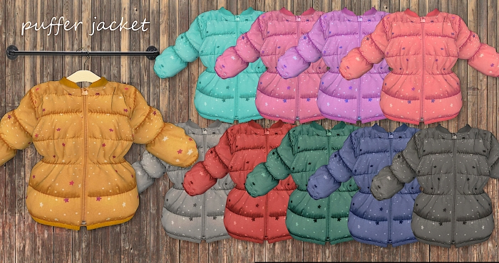 Second Life Marketplace - :KOYUKI: Kids - Puffies - Nazu Baby - FATPACK