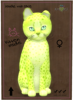 Second Life Marketplace - KittyCatS Box - Cheetah! - Lime No. 2