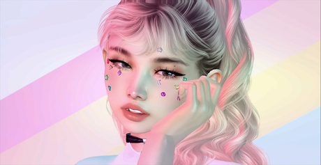 Second Life Marketplace - BEENICORN - Stick-Ons // stickers for ears ...