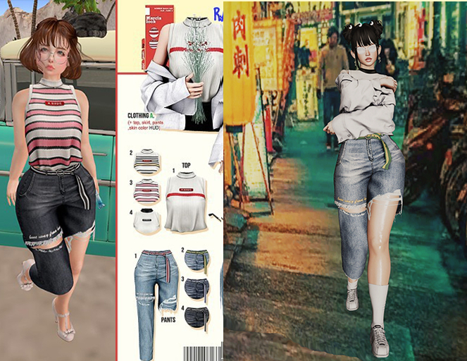 Second Life Marketplace - `M.BIRDIE / Marcia look SET - Maitreya