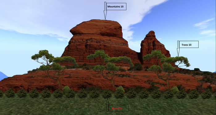 Second Life Marketplace - Privacy Screen Colorado wall