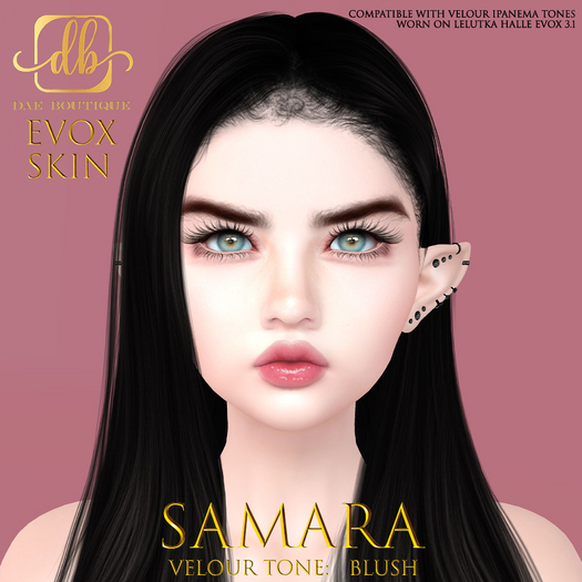 Second Life Marketplace - SAMARA SKIN EVOX BLUSH