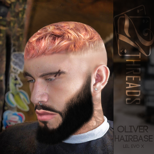Second Life Marketplace - [21] Oliver Ginger Hairbase Lel Evo X