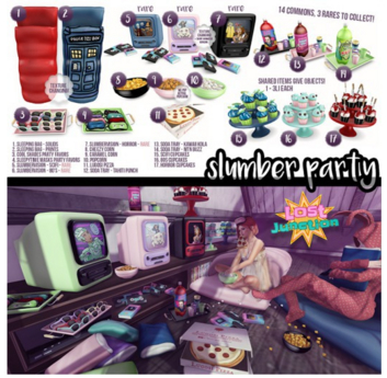Second Life Marketplace - [LJ] Slumber Party - Sleeping Bag - Solids