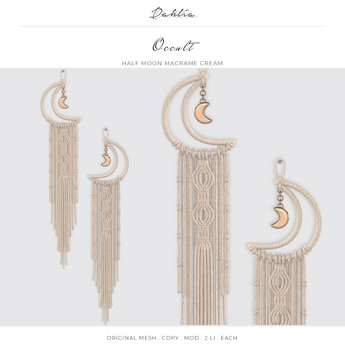 Second Life Marketplace - Dahlia - Occult - Macrames - FATPACK ...