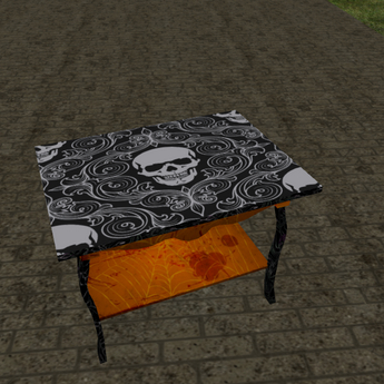 Second Life Marketplace - Odd Little Halloween Table