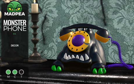 Second Life Marketplace - MadPea Monster Phone