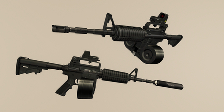 Second Life Marketplace - CBR-M4 MOD200