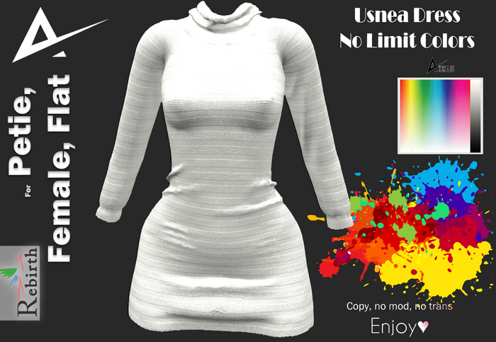 Second Life Marketplace - DEMO Akikazu Usnea No Limit Color FEMALE ...