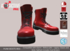 Second Life Marketplace - Attractive Punk Boots Red - Belleza Jake ...