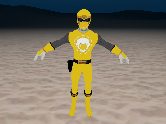 Second Life Marketplace - power rangers ninja storm yellow avatar