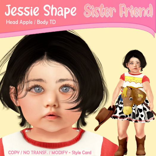Second Life Marketplace - SF Jessie Shape
