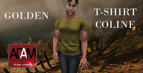 Second Life Marketplace - COLINE - MANCHE COURT - GOLDEN - ADAM