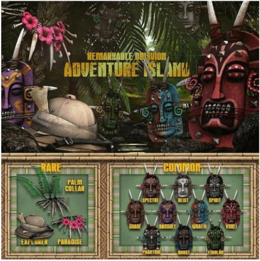 Second Life Marketplace - RO - Adventure Island complete set